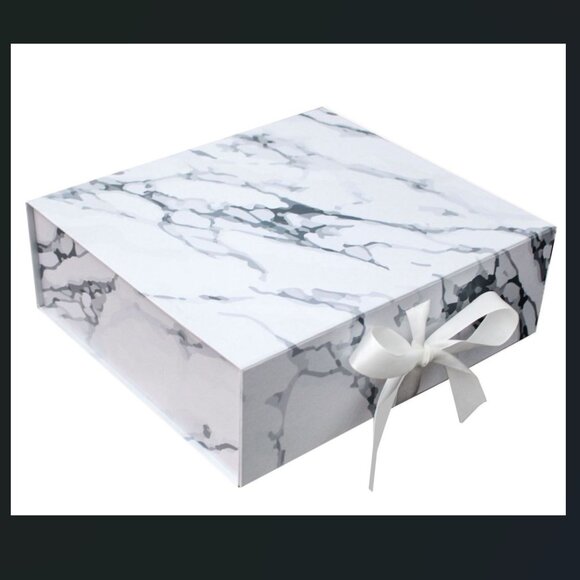 BLANKBOXNYC | Party Supplies | Buy Now Gift Box Marble Patterned Luxury ...